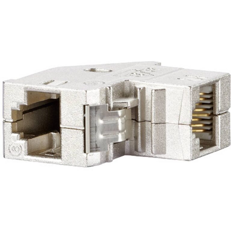 Adapter mrežni 1309A1-E RJ45 modul Cat 6 pod uglom - Elektroleum